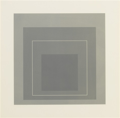 White line squares i and II four prints danilowitz 171.2, 171.5, 171.7 ...