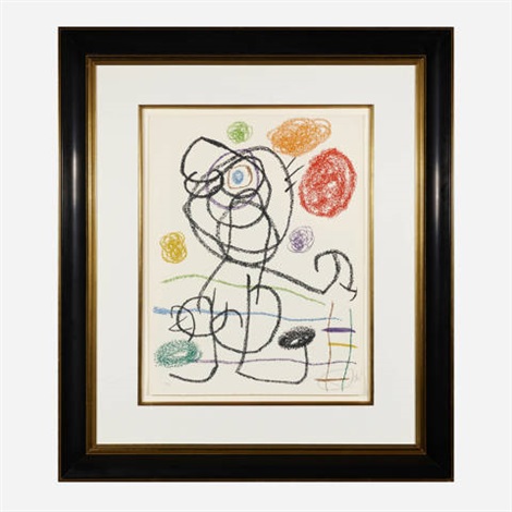 Album 21, plate 10 from the Poème de Carlos Franqui portfolio by Joan ...