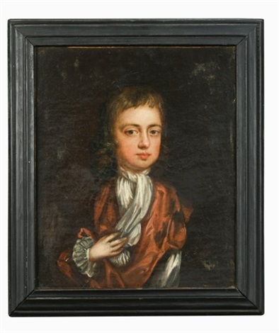 A group of seven portraits, believed to be children of the Jermyn ...
