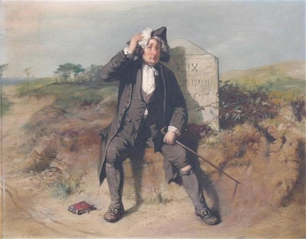 The weary traveller by John Ritchie on artnet