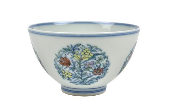 A chinese doucai porcelain cup by Cupar Pilson on artnet