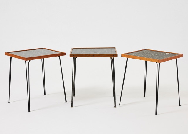 Sidobord, tre stycken by Hans Agne Jakobsson on artnet