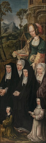 Triptych with the Crucifixion of Jesus by Anonymous-Flemish (16) on artnet