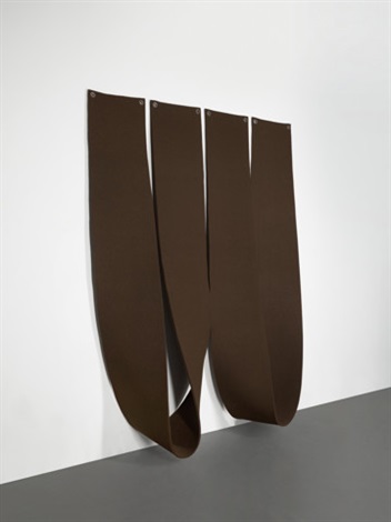 Untitled Brown Felt Piece by Robert Morris on artnet