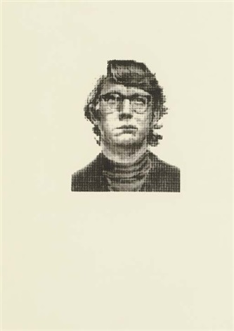 Keith III, state I by Chuck Close on artnet