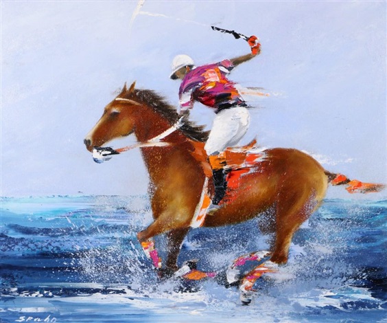 THE CHAMPION by Victor Spahn on artnet