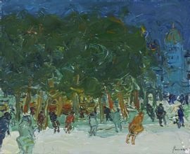 Lyon, la place Bellecour by Jean Fusaro on artnet