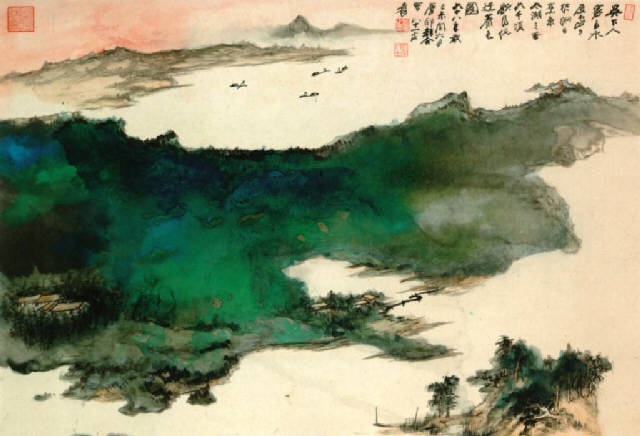 Lake Tai by Zhang Daqian on artnet