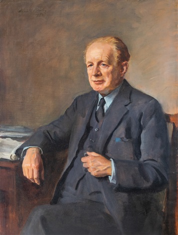Portrait of Sir Robert Geoffrey Ellis, 1st Baronet 1874-1956 by Oswald ...