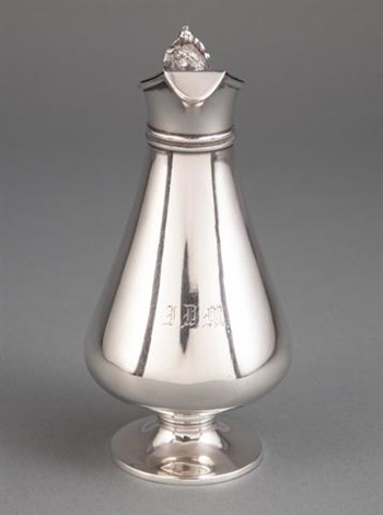 Gorham Medallion Sterling Silver Syrup Pitcher by Gorham & Co. on artnet