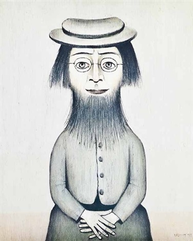 The bearded lady by L.S. Lowry on artnet