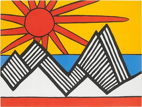 Untitled - Landscape by Alexander Calder on artnet