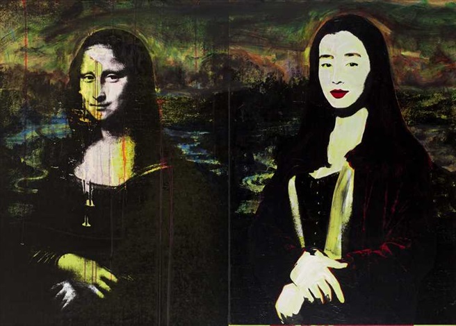 Davinci Mona Lisa Black by Steven Pollack on artnet