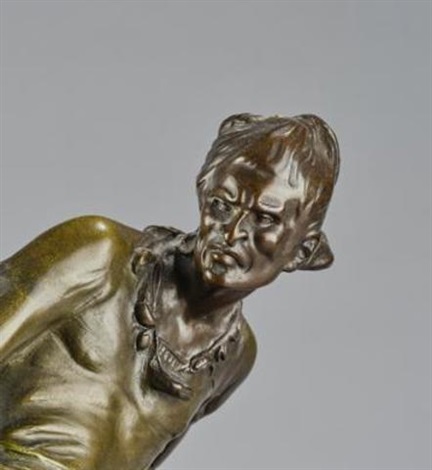 Bruno Zach Austria 1891-1945, a bronze group Indian on horseback, model ...