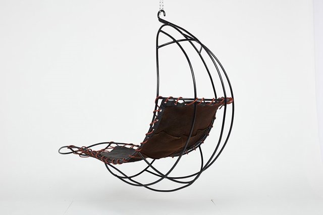 Hanging Leaf chair by Rupert Oliver on artnet