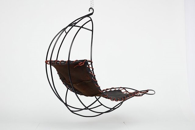 Hanging Leaf chair by Rupert Oliver on artnet