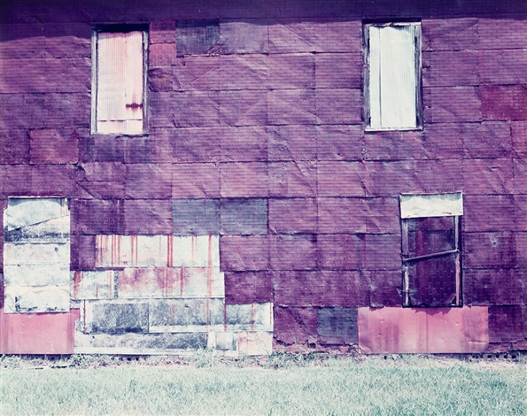 Side of Warehouse, Newbern, Alabama Window of Black Building, Newbern ...