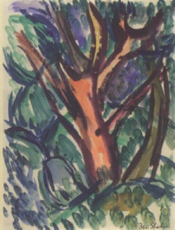 The tree by Ben Shahn on artnet
