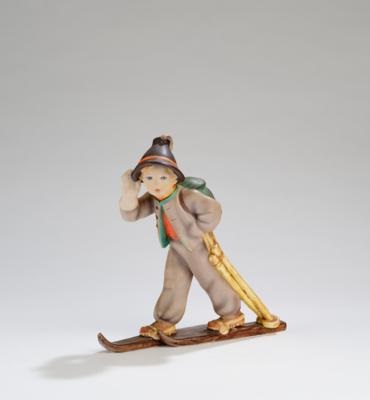 Stephan Dakon, a skier, model number 2043, executed by Keramos, Vienna ...