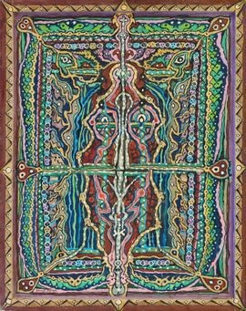 Portrait derrière les rideaux by Raymond Reynaud on artnet