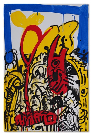 RED-YELLOW-BLUE 21 by Keith Haring on artnet
