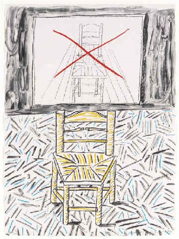 The perspective lesson by David Hockney on artnet