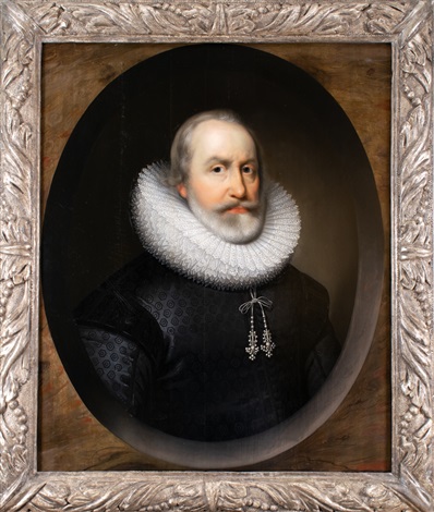 Portrait of Henry Cary, 1st Viscount Falkland, Lord Deputy of Ireland ...
