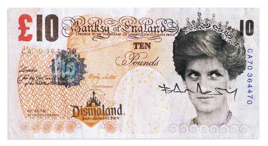 10 Pound Bank Note. by Banksy on artnet