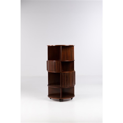 Pivoting bookcase by Gianfranco Frattini on artnet