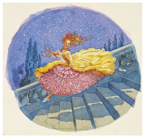 Cinderella cover design for Cinderella by Barbara McClintock on artnet