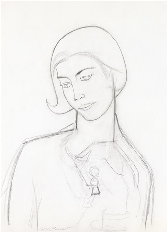 Study for Portrait of Ann Collins. by Will Barnet on artnet