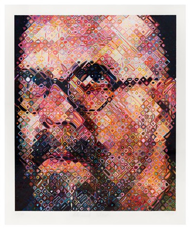 Self Portrait, 2000 by Chuck Close on artnet