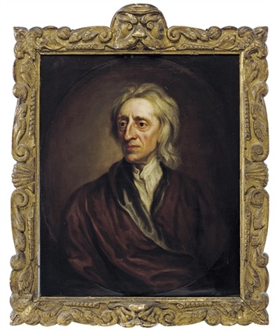 Portrait of John Locke by Godfrey Kneller on artnet