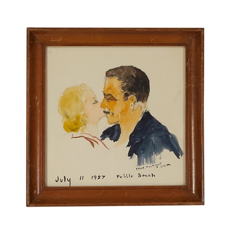 TWO PAINTINGS FROM CLARK GABLES ESTATE by Sam Cook on artnet