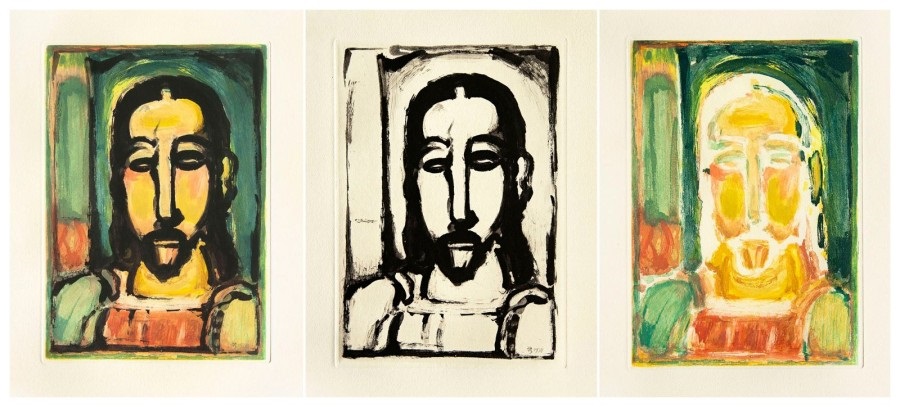 Christ de face by Georges Rouault on artnet