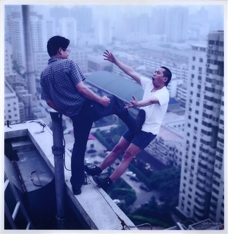 Freedegre over 25th story by Li Wei on artnet