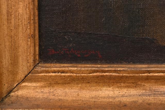 Richard Dey De Ribcowsky BulgarianAmerican, 1880-1936, Sunset Seascape ...