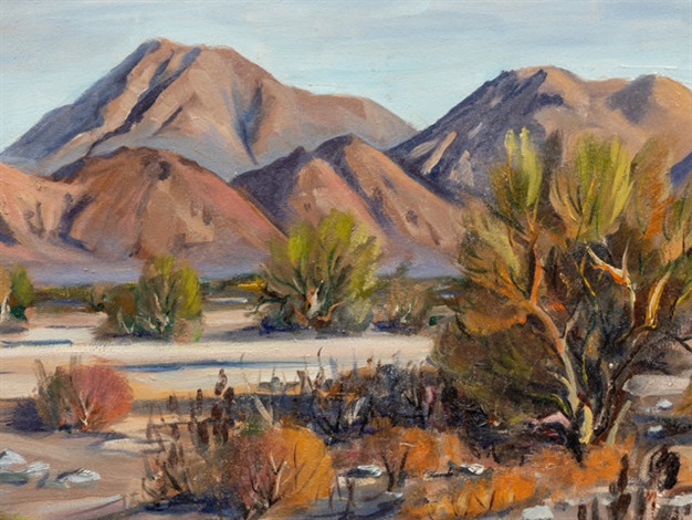 Desert Landscape by Carl G. Bray on artnet