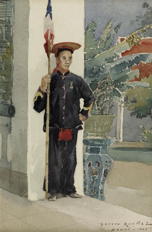 Vietnamese civil and military servants in Indochina in 2 parts by ...