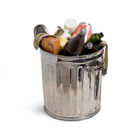 Trash Garbage Can by Victor Spinski on artnet