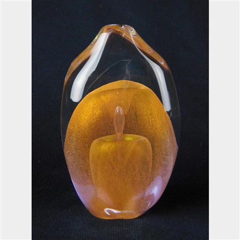 Emergence series glass sculpture by Dominick Labino on artnet