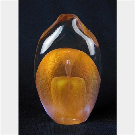 Emergence series glass sculpture by Dominick Labino on artnet