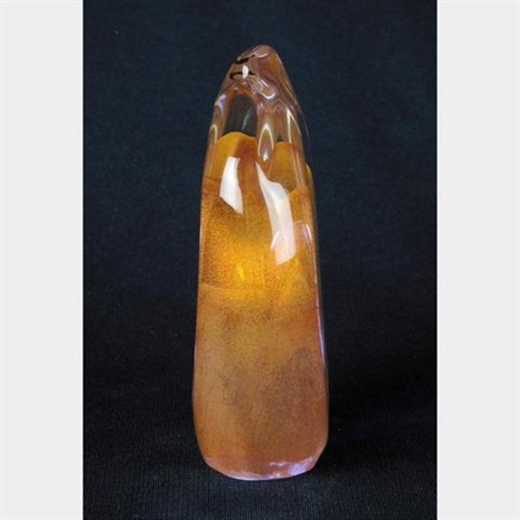 Emergence series glass sculpture by Dominick Labino on artnet