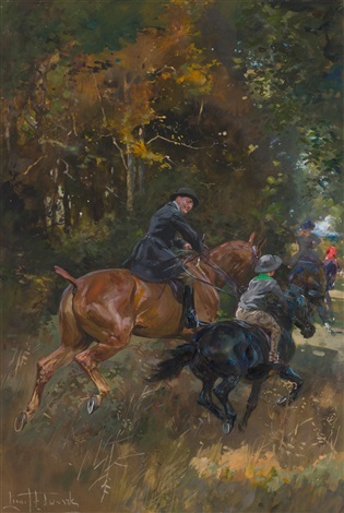 THE YOUNG HUNTSMAN by Lionel Dalhousie Robertson Edwards on artnet