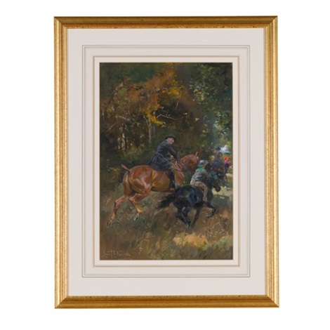 THE YOUNG HUNTSMAN by Lionel Dalhousie Robertson Edwards on artnet