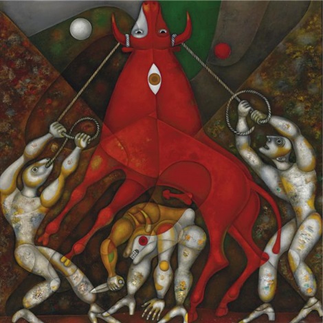 Feast of beasts by Alexander Sitnikov on artnet