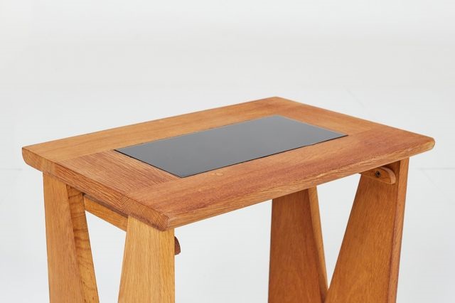 Pair of side tables by Robert Guillerme and Jacques Chambron on artnet