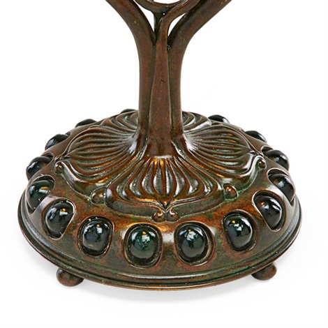 Fine desk lamp with Turtleback shade and base by Tiffany Studios on artnet