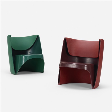 Pre-production Nino Rota chairs, pair by Ron Arad on artnet