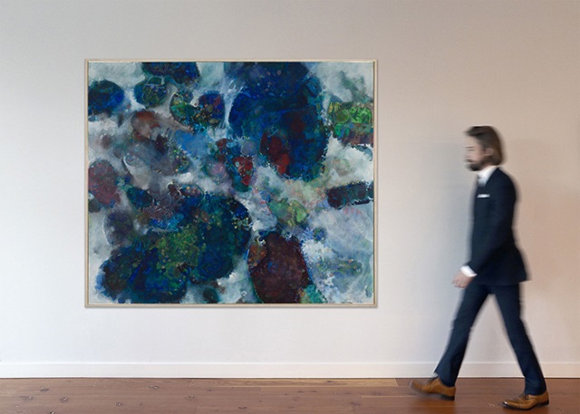 Blue Move by Ted Godwin on artnet